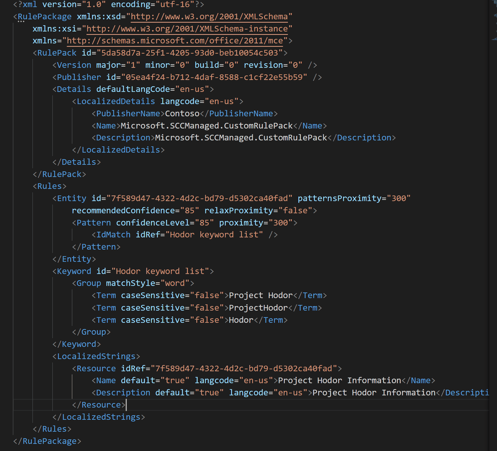 Microsoft Purview Custom SIT via PowerShell | AgrenPoint Blog