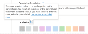 Using Label Colors in Sensitivity Labels | AgrenPoint Blog