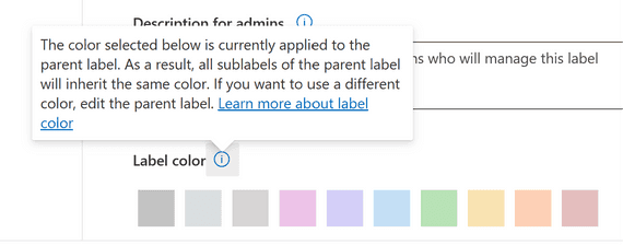 Using Label Colors in Sensitivity Labels | AgrenPoint Blog