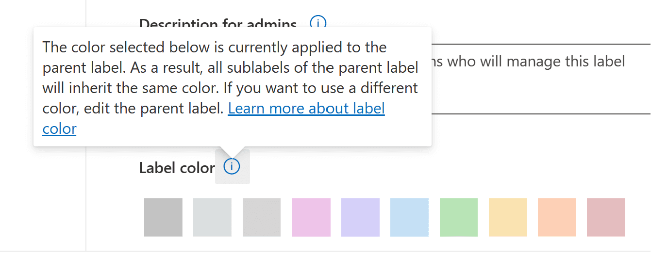Using Label Colors in Sensitivity Labels | AgrenPoint Blog