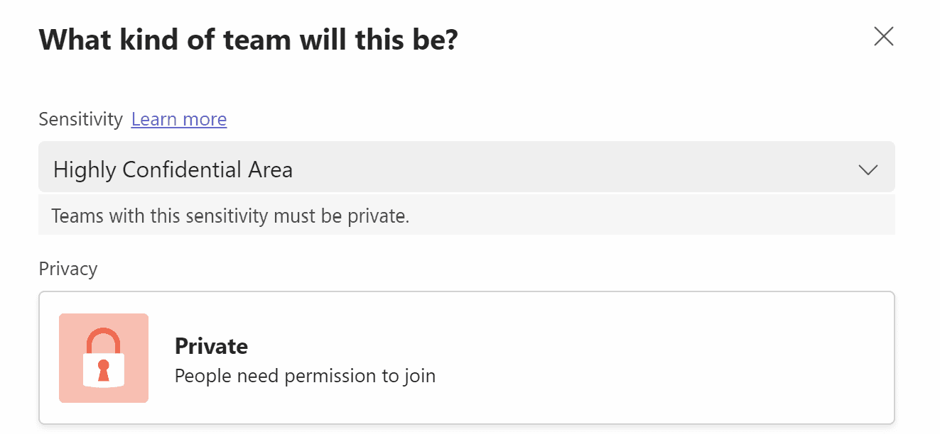 Sensitivity labels in Microsoft Teams | AgrenPoint Blog