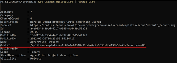 Manage Microsoft Teams Templates with PowerShell | AgrenPoint Blog
