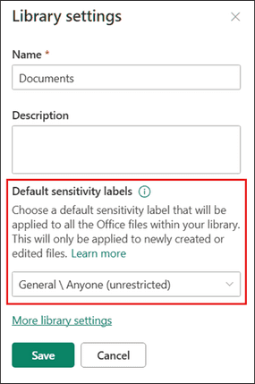 Default Sensitivity Labels in SharePoint and OneDrive | AgrenPoint Blog