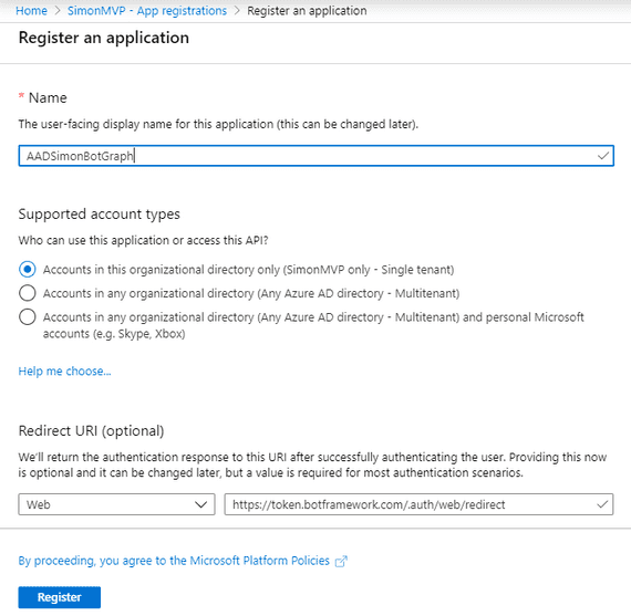 Bot Framework In Nodejs Auth And Microsoft Graph Part 5 Agrenpoint Blog