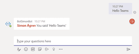 Bot Framework in Node.js - Microsoft Teams (Part 2) | AgrenPoint Blog