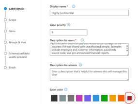 Using Label Colors in Sensitivity Labels | AgrenPoint Blog