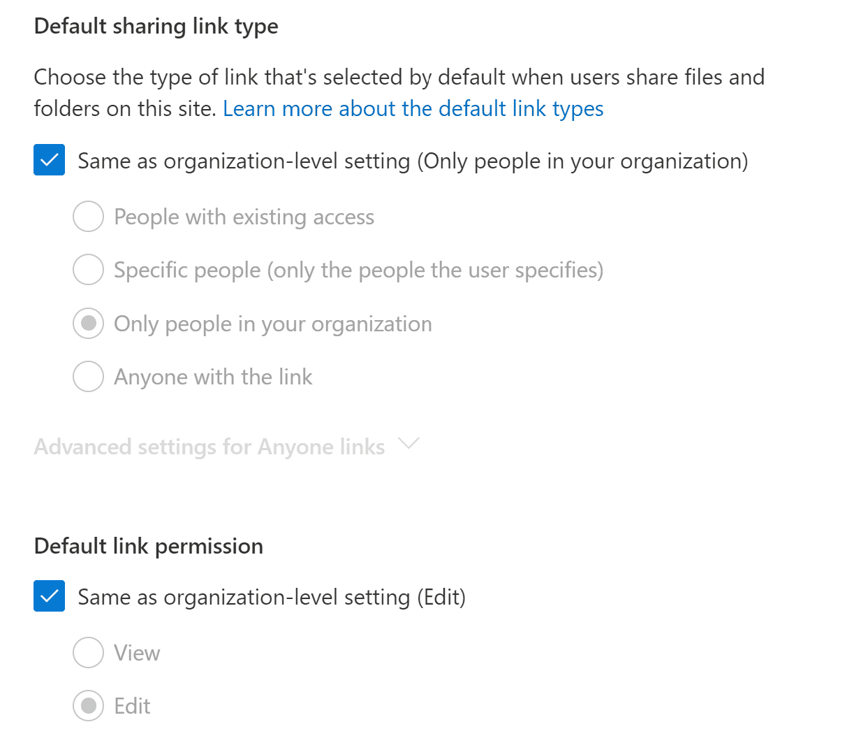 Microsoft 365 Sharing Settings | AgrenPoint Blog